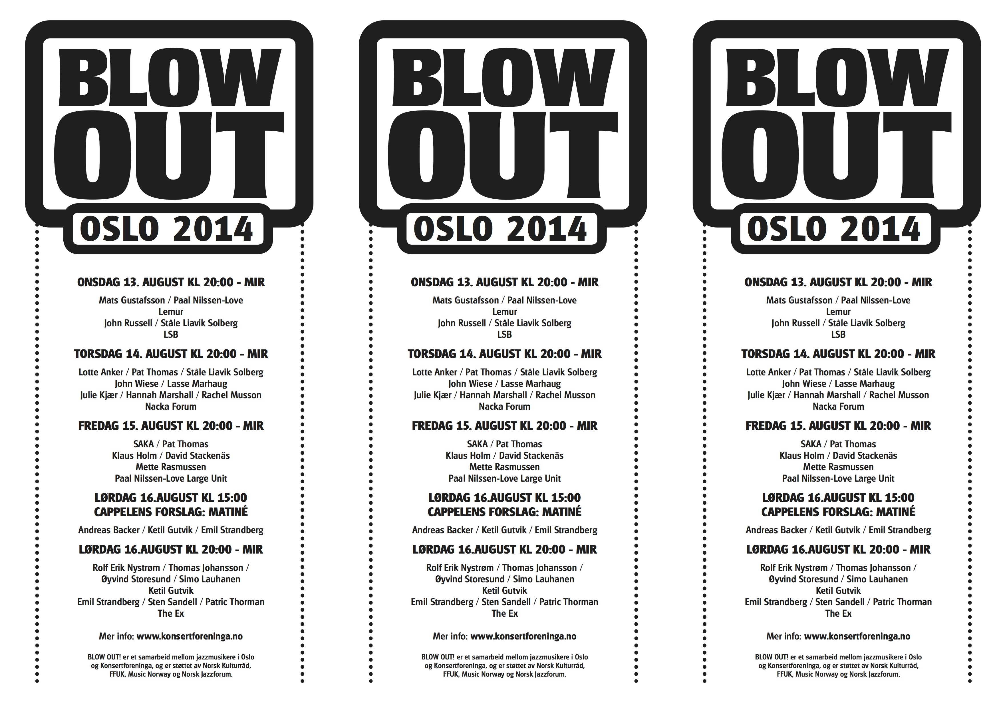 Blow Out! Festival - Jazz i Norge