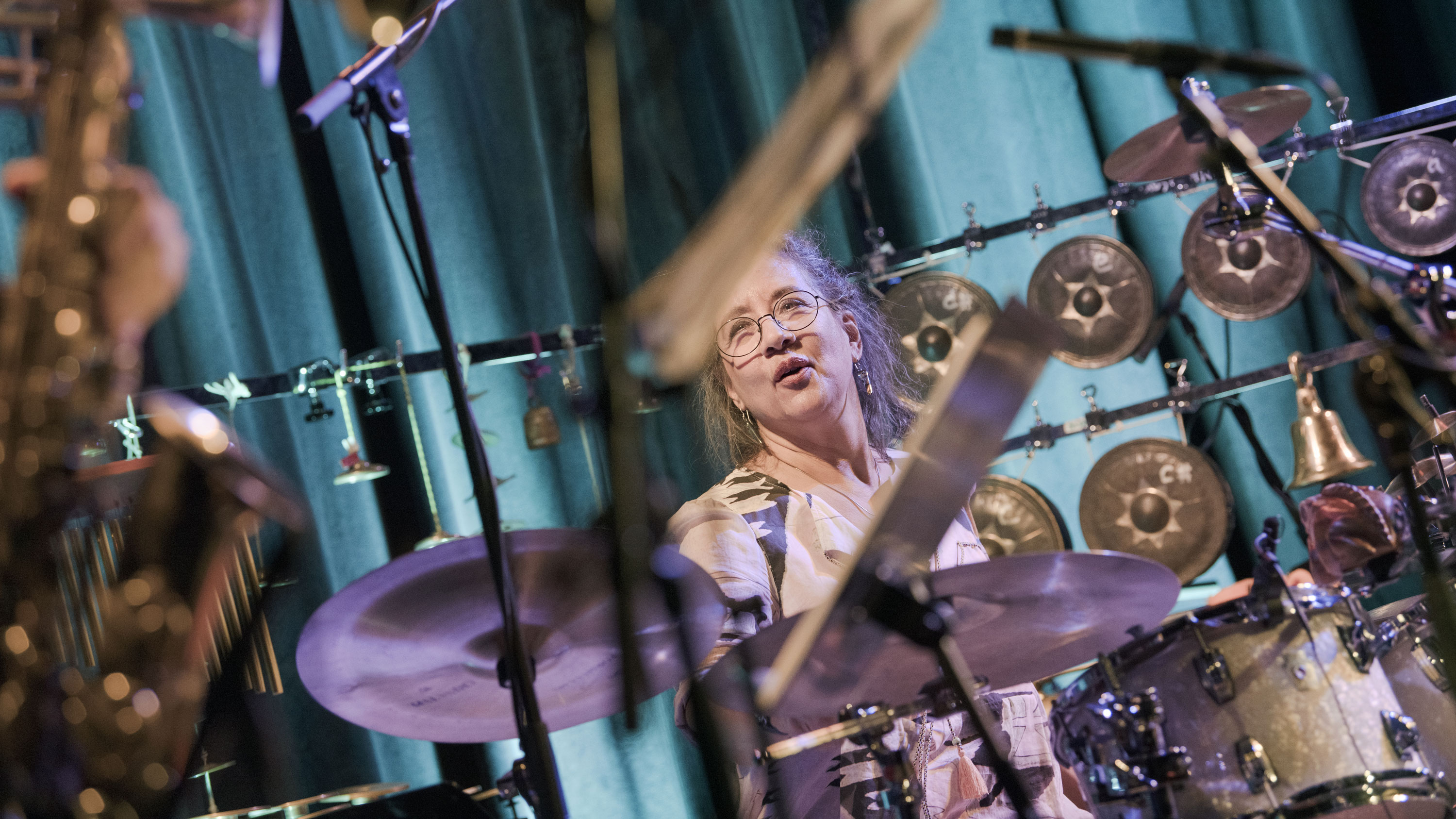 Marilyn Mazur møter NMH storband - Jazz i Norge