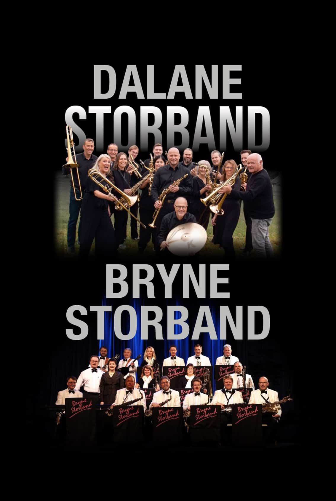 Storbandserien; Dalane Storband og Bryne Storband - Jazz i Norge
