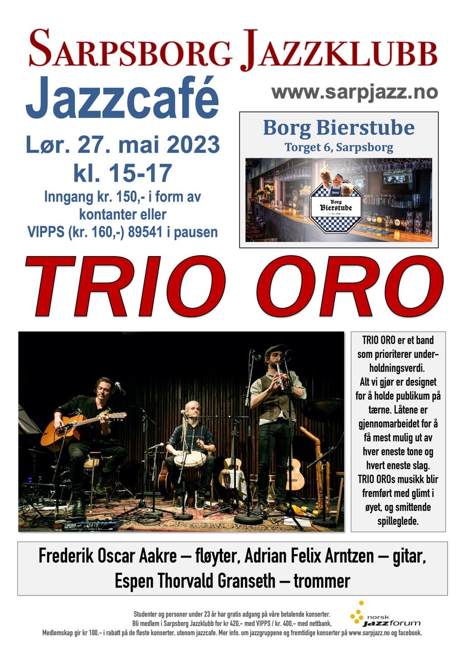 Trio Oro - Jazz i Norge