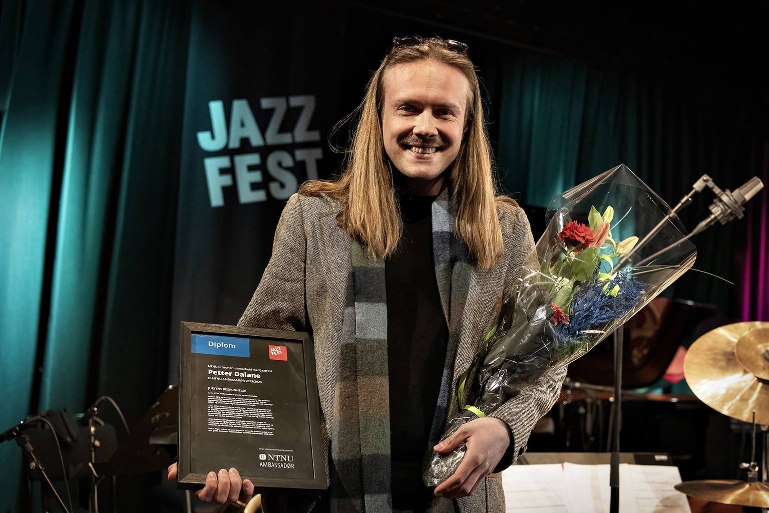 Petter Dalane er NTNU Ambassadør 2023 - Jazz i Norge