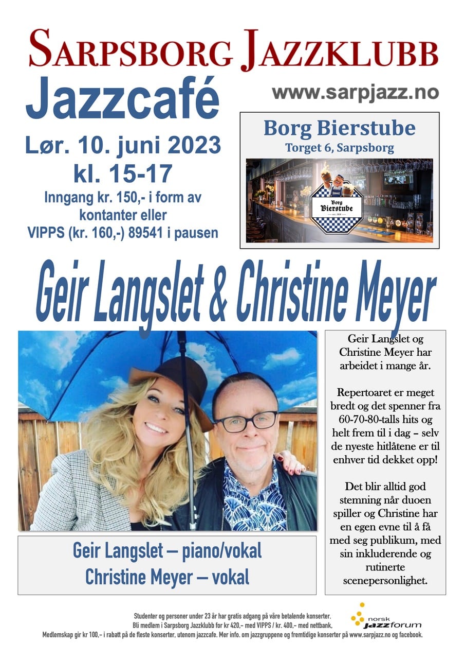 Geir Langslet & Christine Meyer - Jazz i Norge